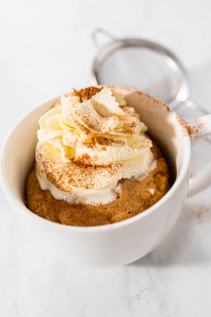 Easy Pumpkin Pie Mug Cake in Just 5 Minutes