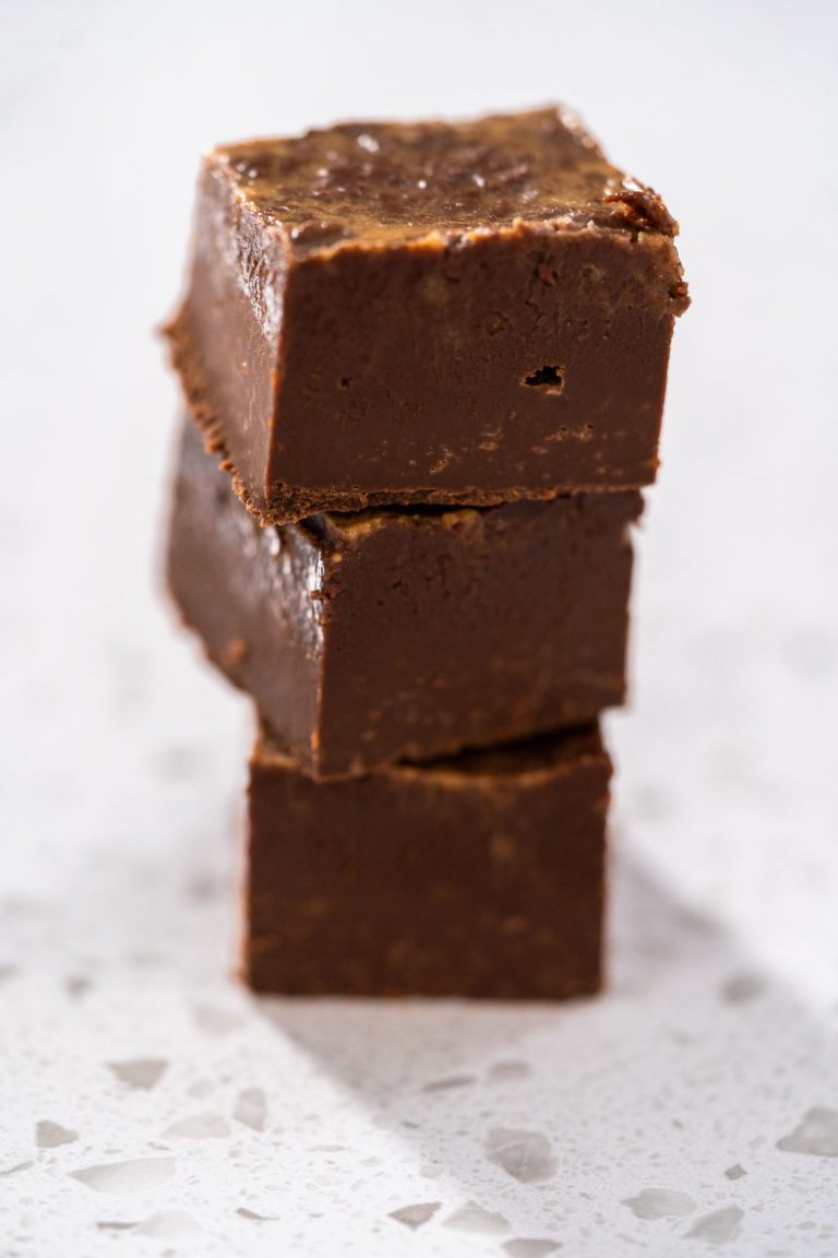How to Cut Fudge into Perfect Squares (Clean and Even Every Time)